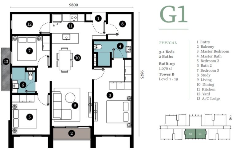 Triuni Residences Batu Uban Penang • PropXpress